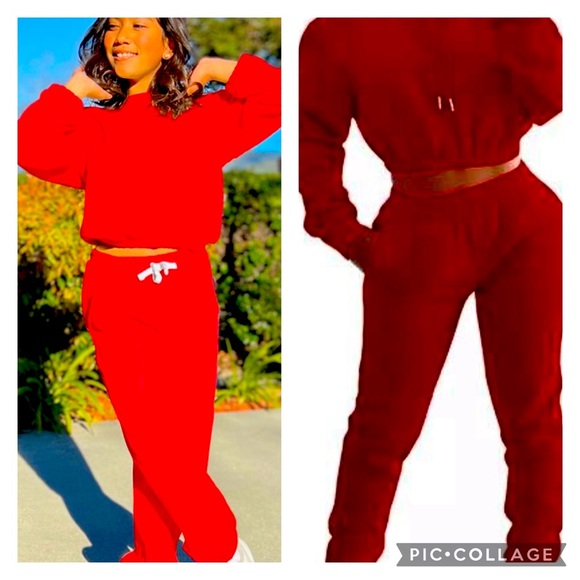 Matching Sets | Mommy And Me Red Jogging Sets From Sizes 2t14kids ...